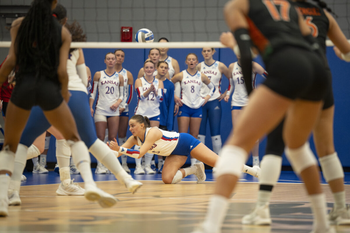 Photo Gallery: KU volleyball moves on to Sweet 16 by dispatching Miami ...